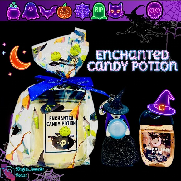Bath & Body Works | Accessories | Bbw Enchanted Candy Potion 3 Pc ...